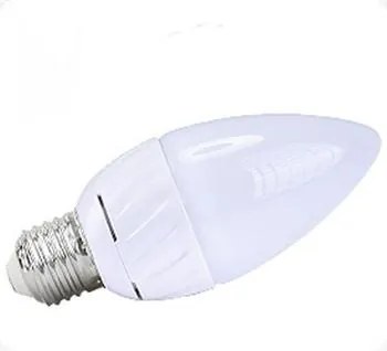 MAX LED LED žárovka E27 C30 5 W COB, teplá bílá