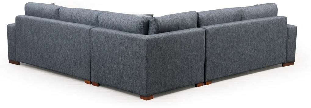 Atelier del Sofa Rohová sedací souprava Loop 7, Antracitová