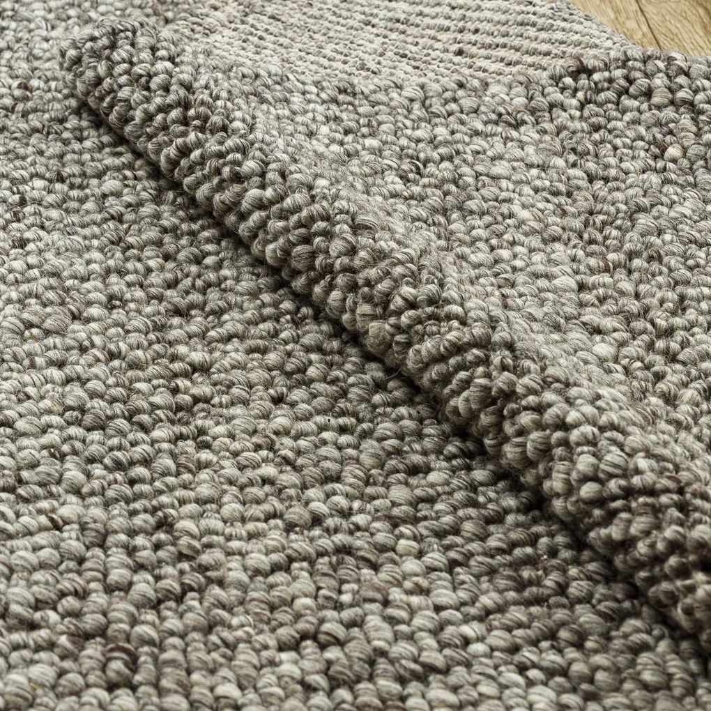 Dywany Łuszczów, Kusový koberec Tahar 99005 antra, 200x290, šedá, ložnice