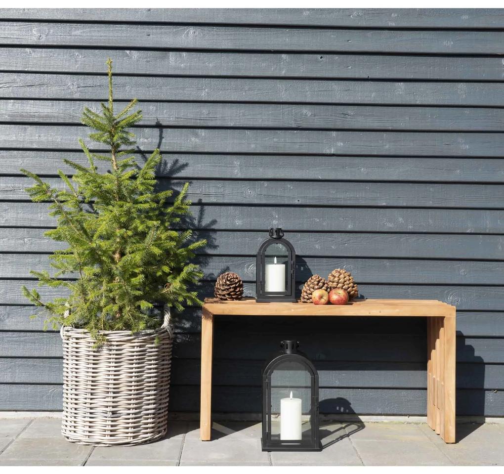 House Nordic Lavice z teakového dřeva, příroda, 90x30x49 cm