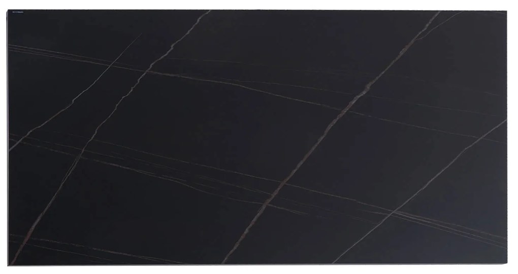 Rozkládací stůl sallie 160 (240) x 90 cm bílo-černý MUZZA
