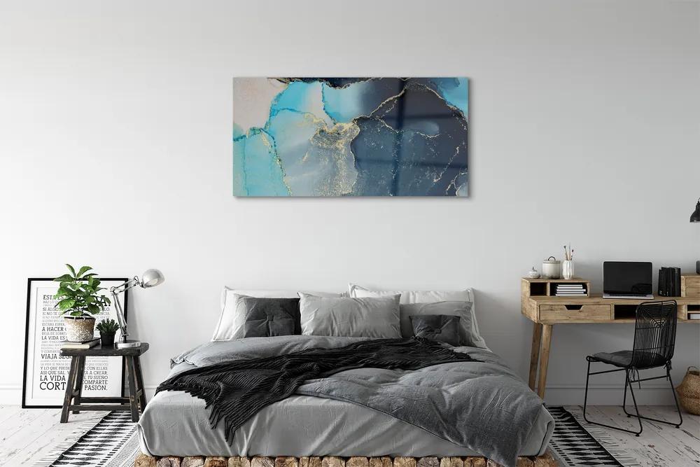 akrylový obraz Marble kámen abstrakce 125x50 cm