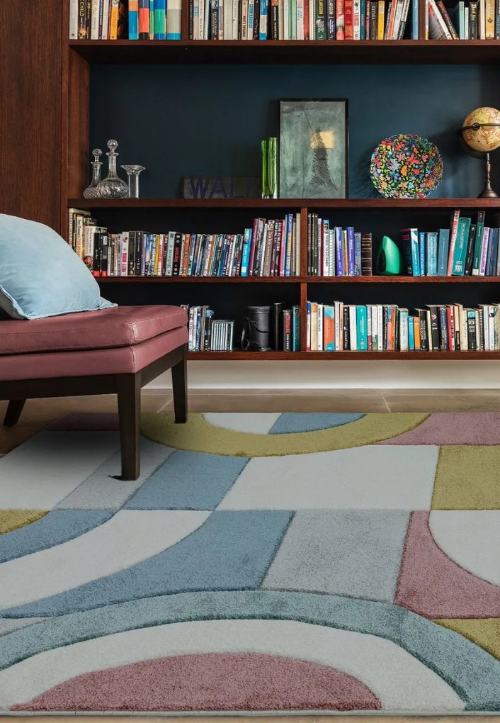 Barevný koberec Furla Rhombus Multi Rozměry: 120x170 cm
