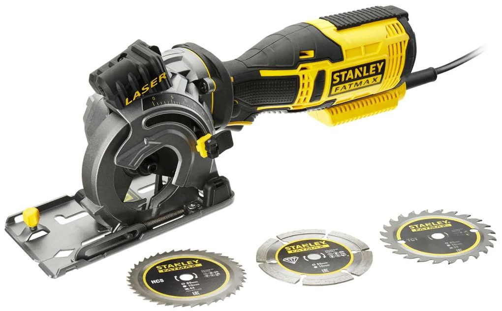 Stanley - Okružní pila 89 mm, 650 W FME380K-QS