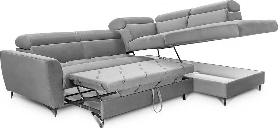 Casarredo - Komfort nábytek Rohová sedací souprava CESAROLA 270 rozkládací s úložným prostorem, pravá CESAROLA látky A1 | potah: gemma 06