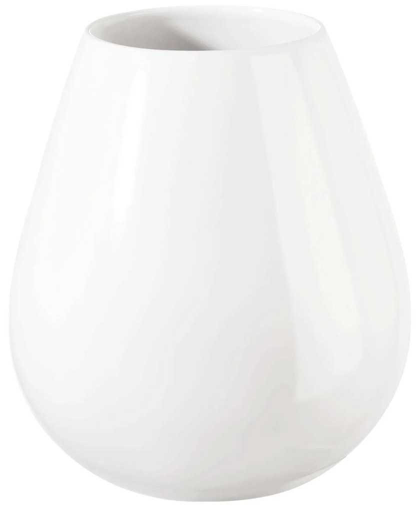 ASA Selection Keramická váza Ease bílá, 16x18 cm