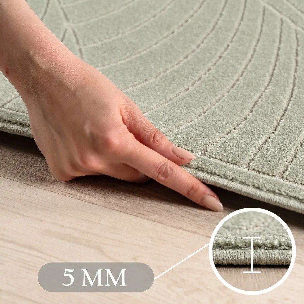 Zelený vnitřní a venkovní koberec 140x200 cm Nova 1204 – Ayyildiz Carpets