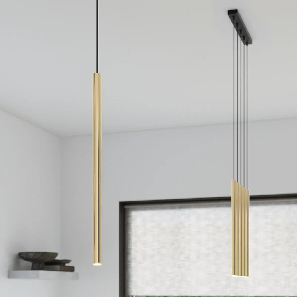 Sollux Lighting Závěsné svítidlo PASTELO 1 leštěné zlaté