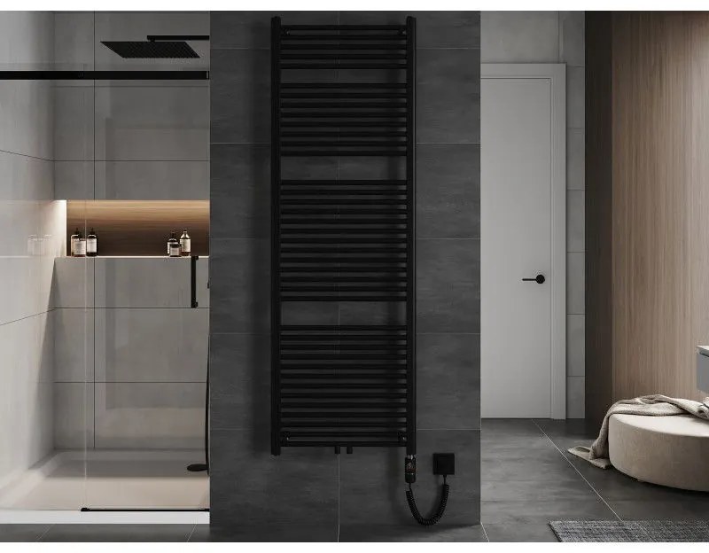 Mexen Mars, elektrické topné těleso 1800x600 mm, 900W, černá, W110-1800-600-2900-70