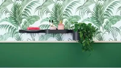 Hansgrohe WallStoris - Hluboká polička matná černá