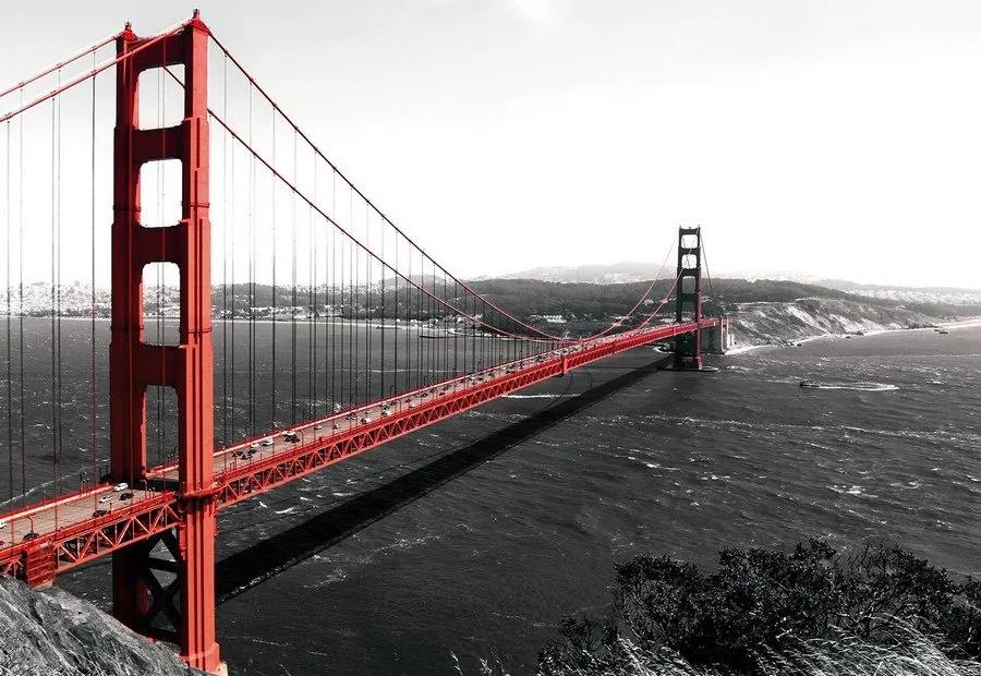 Postershop Fototapeta vliesová: Golden Gate Bridge (1) - 184x254 cm