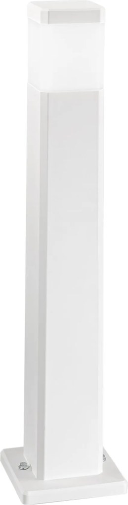 FAN I-FOCUS-Q-P-BCO Sloupkové svítidlo Paletto, hranaté, polykarbonátové, bílé, 1 x GU10, 17.5 x 17.5 x 77.5 cm - FANEUROPE