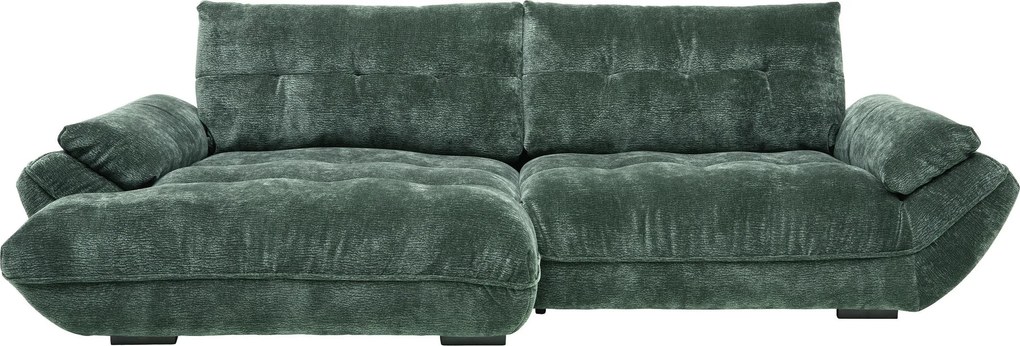 XXXLutz SEDACÍ SOUPRAVA, textil, tmavě zelená Landscape - Sedací soupravy - 000552002002