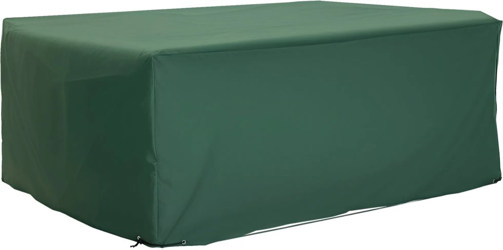 Ochranný obal na zahradní nábytek Outsunny 600D Oxford Zelený 210 x 140 x 80 cm | Aosom