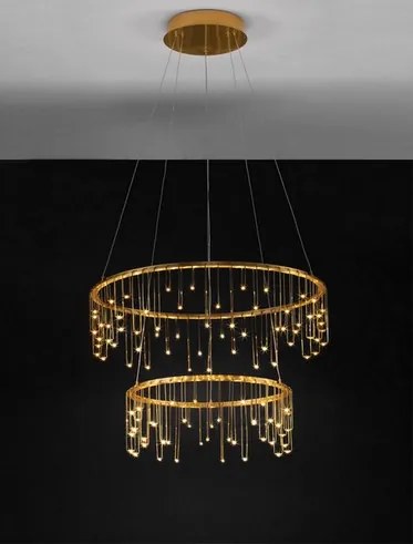 Závěsné LED svítidlo NOVA LUCE STELLAR 41W 3000K 9186968 stmívatelné Triac