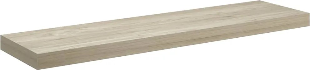 Plovoucí nástěnné police 2 ks dub 90 x 23,5 x 3,8 cm MDF 323881