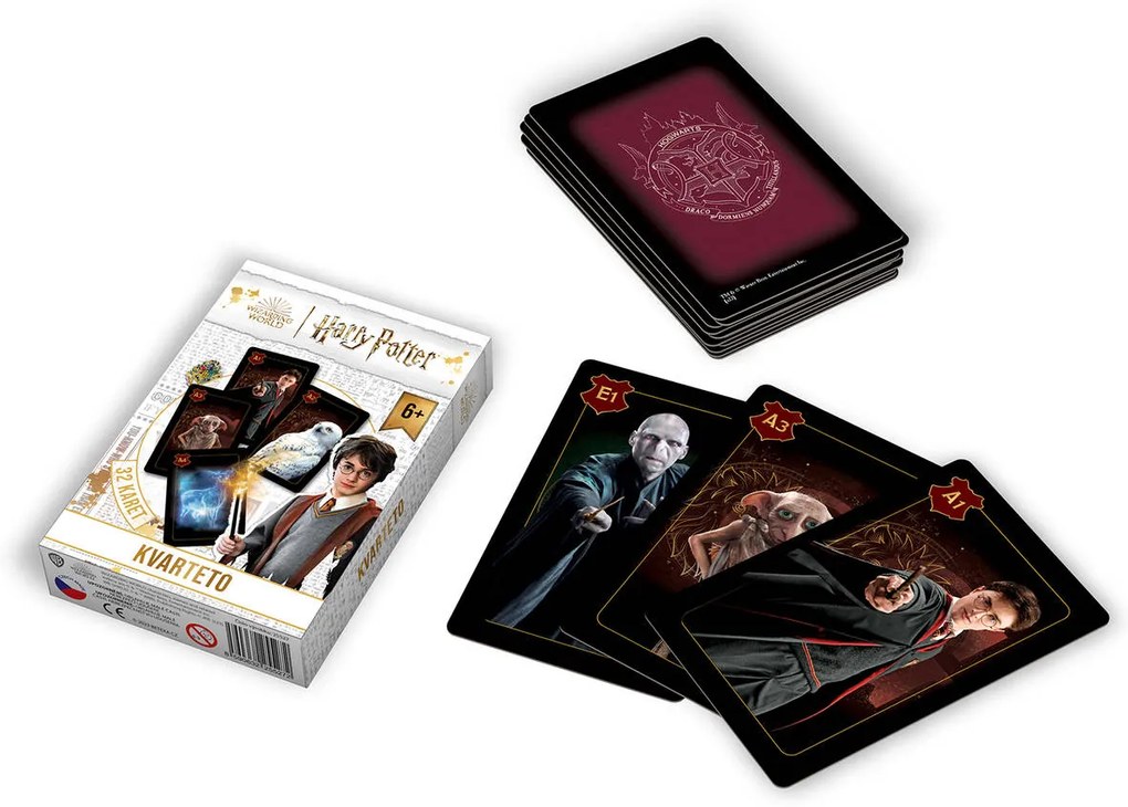 EFKO HRA Karty Kvarteto Harry Potter *SPOLEČENSKÉ HRY* ef25527