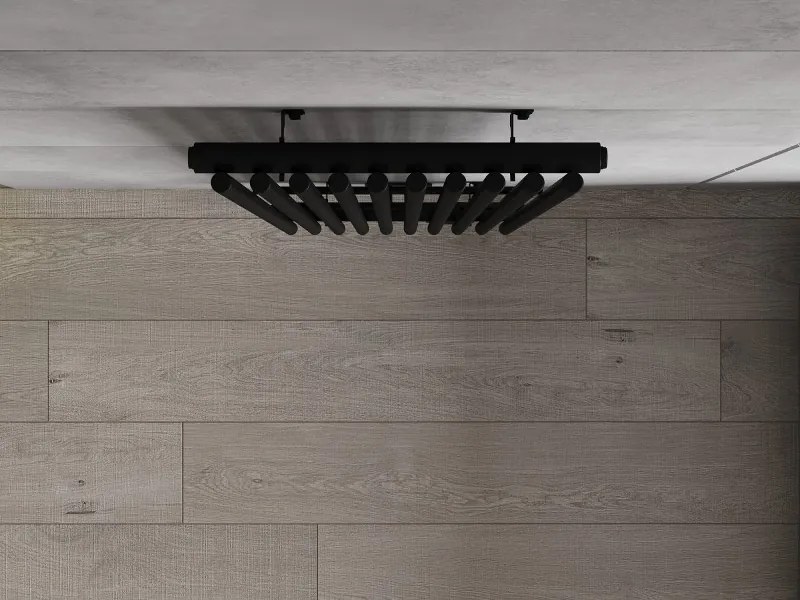 Mexen Tulsa, topné těleso 1600 x 420 mm, 613 W, černá, W219-1600-420-00-70