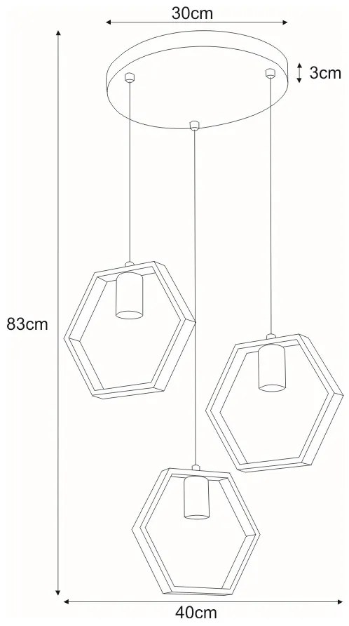 Závěsné svítidlo K-4722 z řady HONEY