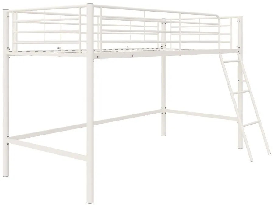 Bílá vyvýšená dětská postel 90x200 cm Jodie – Støraa Biano.cz