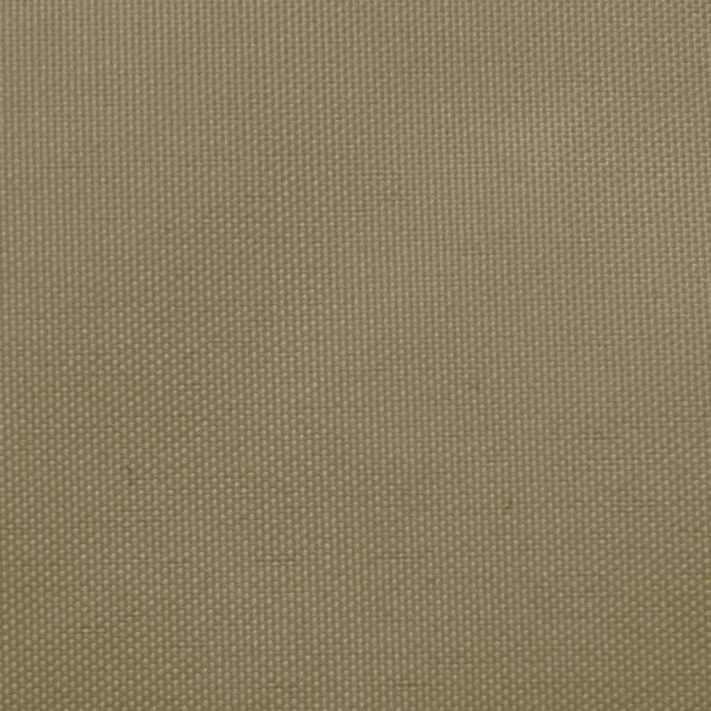 Stínicí plachta oxfordská látka lichoběžník 2/4 x 3 m béžová 135186
