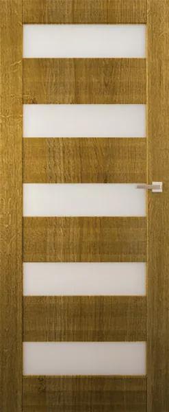 Interiérové dveře vasco doors SANTIAGO model 7 Průchozí rozměr: 70 x 197 cm, Orientace dveří: Levé dveře, Dekor: Ořech columbia