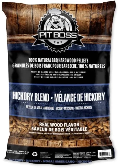 Pit boss dřevěné pelety hickory blend 9kg