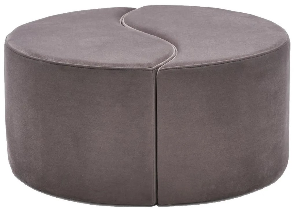 Asir Taburet JING pr. 80 cm hnědá 825BLC1612