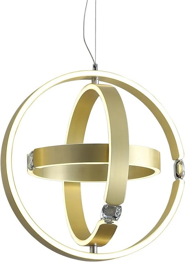 Závěsné LED svítidlo Sirius, 3x LED 80w, 4000k, g