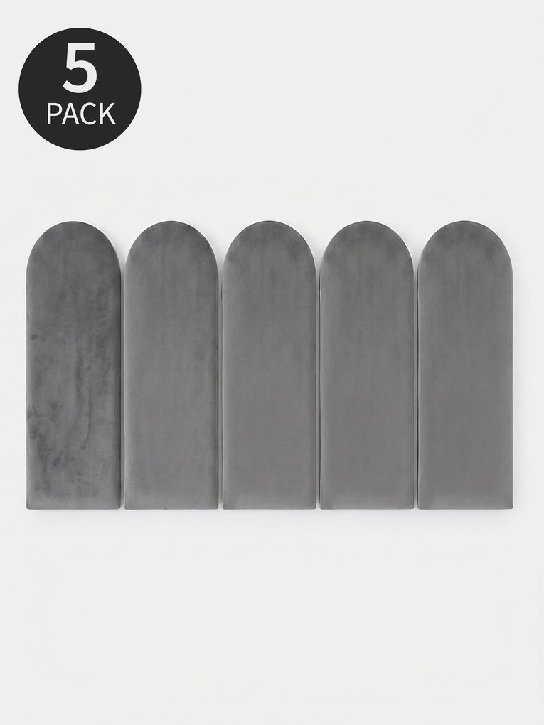 Sinsay - Čalouněné stěnové panely 5 pack - šedá