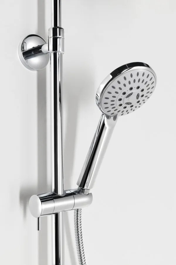 Aqualine Aqualine, FARRAO sprchový sloup s baterií a napouštěním, chrom, SL450