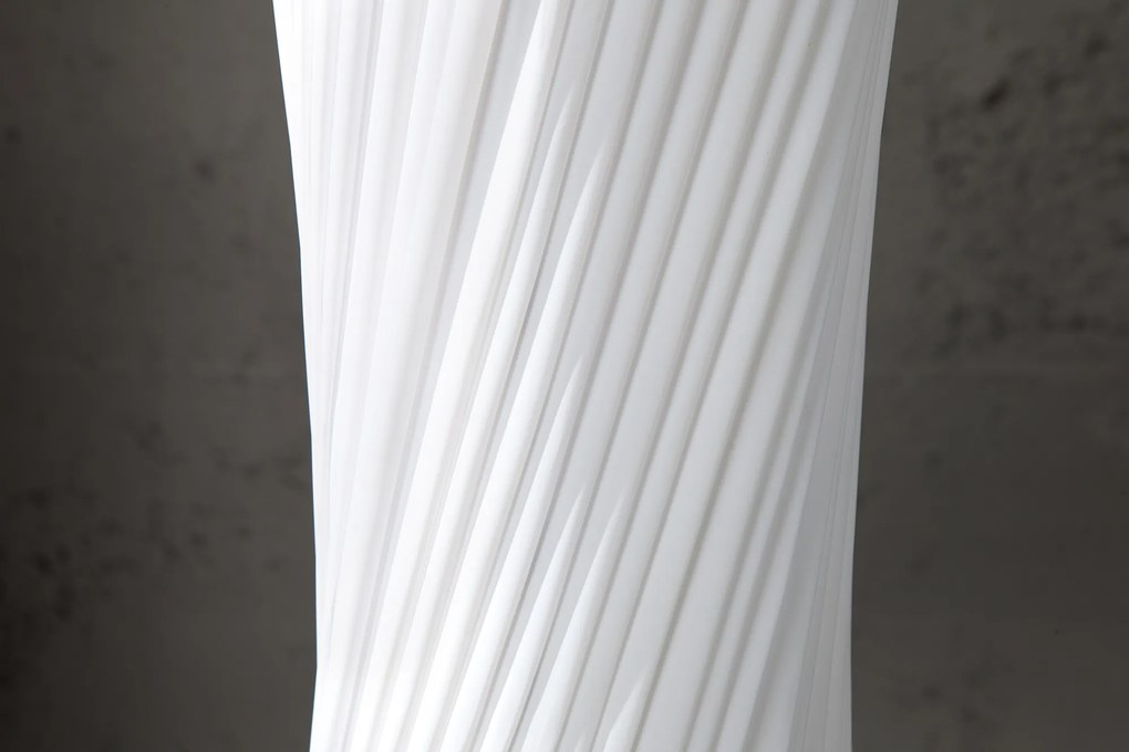 Noble Home Stojací lampa HERMIO, 200 cm, bílá
