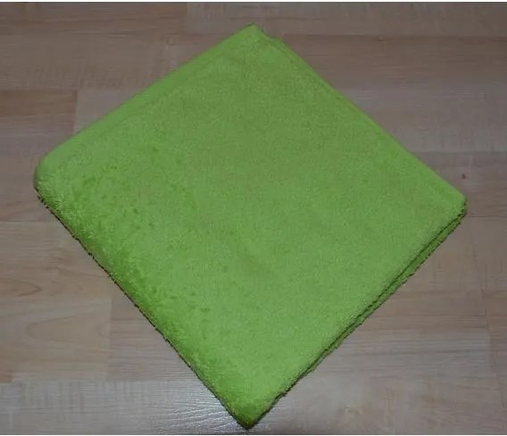 Brotex Froté osuška 70x140cm bez proužku 450g světle zelená