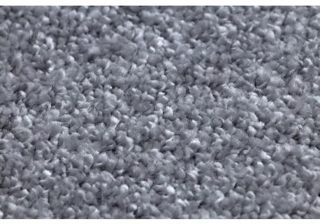koberec, koberec metráž SANTA FE stříbrný 72 hladký, Jednotný jedno velikost 100x400 cm | krásné koberce cz