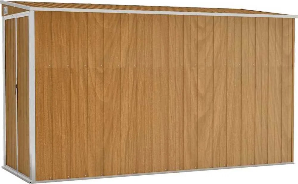 vidaXL Zahradní kůlna 118 x 288 x 178 cm pozinkovaná ocel [316227] Barva: antracitová