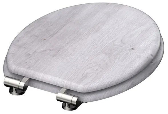 Eisl Sanitär WC prkénko MDF Soft Close Light Wood 80192
