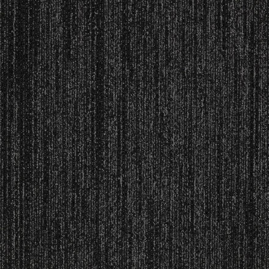 Kobercové čtverce Modulyss First Decode 995 - černé - 50x50 cm