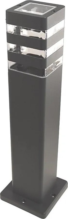 Venkovní lampa SANTA 1xE27/60W/230V IP54 50 cm antracit