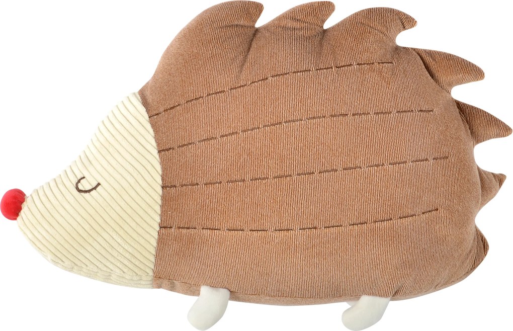 Dětský tvarovaný polštářek větších rozměrů HAPPY PETS ježek 51x32 cm Essex