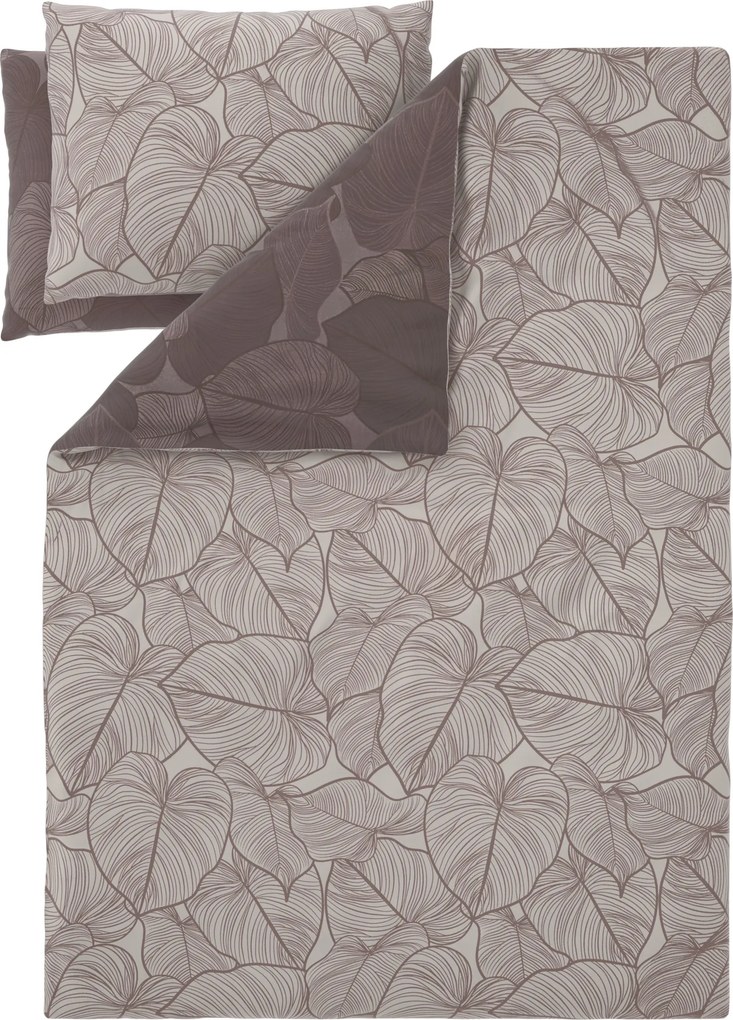 Livarno® Ložní povlečení z mikrovláknitého saténu, 200 x 220 cm, 70 x 90 cm (hnědá)