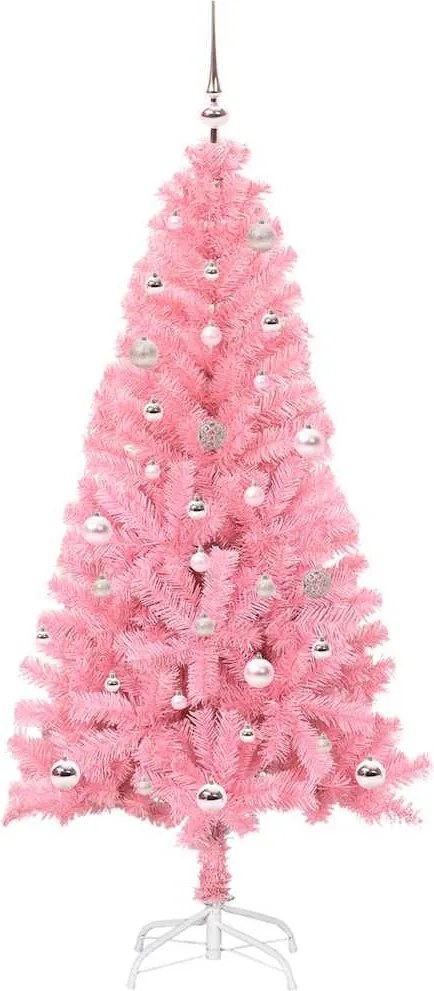 Vánoční stromeček Růžová 150 cm PVC 3396418