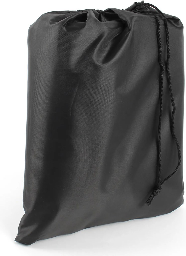 Krycí obal na gril Toboli – 132 × 66 × 109 cm, černá (63484)