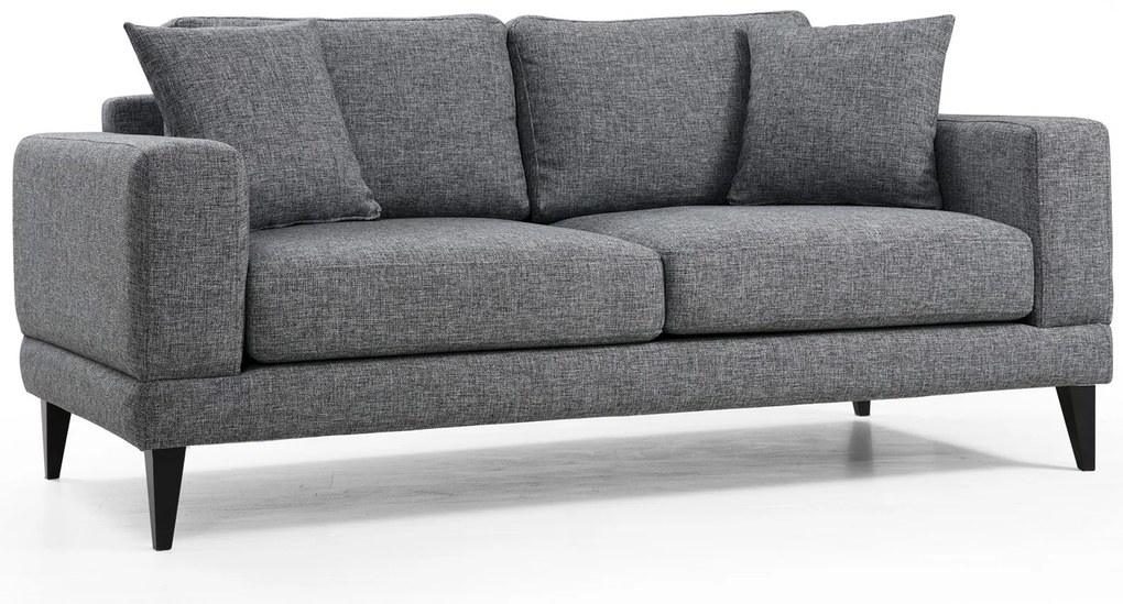 Hanah Home Dvoumístná pohovka NORDIC šedá 180 cm 560ARE1504