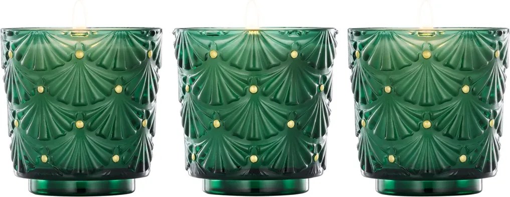 Voluspa dárková sada svíček Noble Fir Garland, 3x72 g