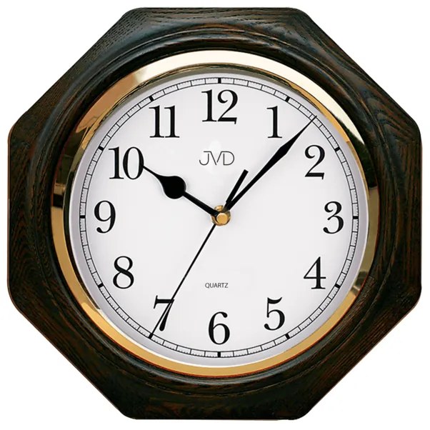 Dřevěné nástěnné hodiny JVD N71.2  - ODESÍLÁME ZDARMA!