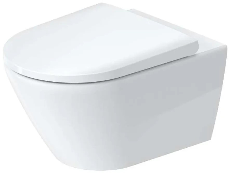 Duravit D-Neo - Závěsné WC, Rimless, HygieneGlaze, bílá 2577092000