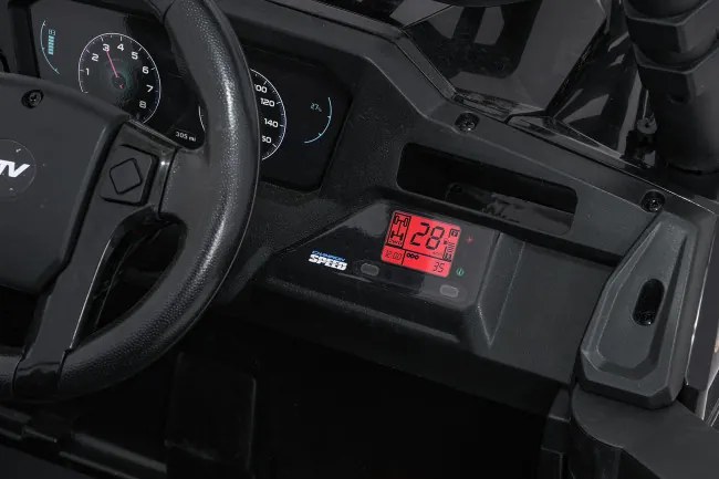 Elektrické terénní autíčko UTV LIFT černé