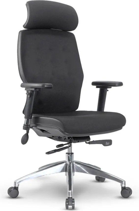 Ergonomická kancelářská židle MOSH Elite H – černá