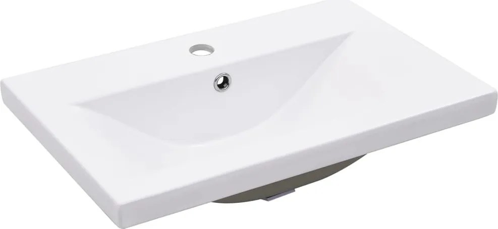 vidaXL Skříňka se zápustným umyvadlem dřevotříska [3325046] Barva: dub sonoma