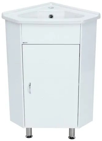 Keramia Pro koupelnová skříňka s umyvadlem 57,3x41 cm bílá PRORSDV